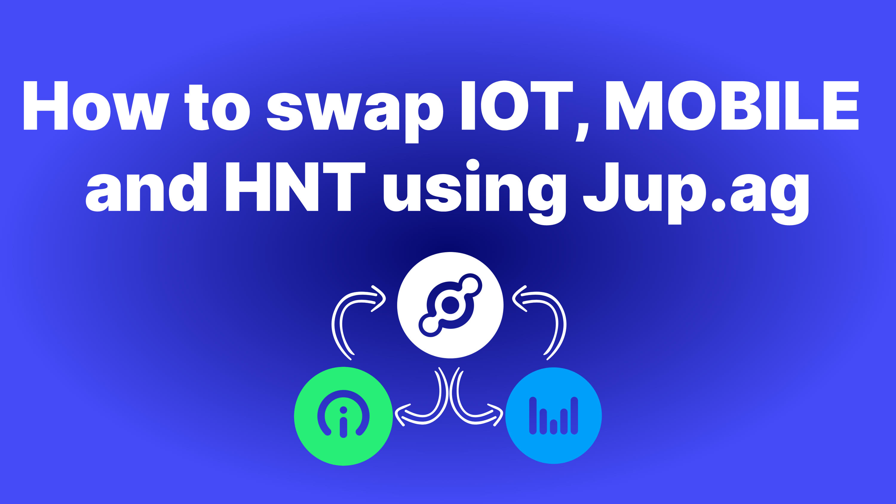 How to swap IOT, MOBILE and HNT using Jup.ag – Hexaspot